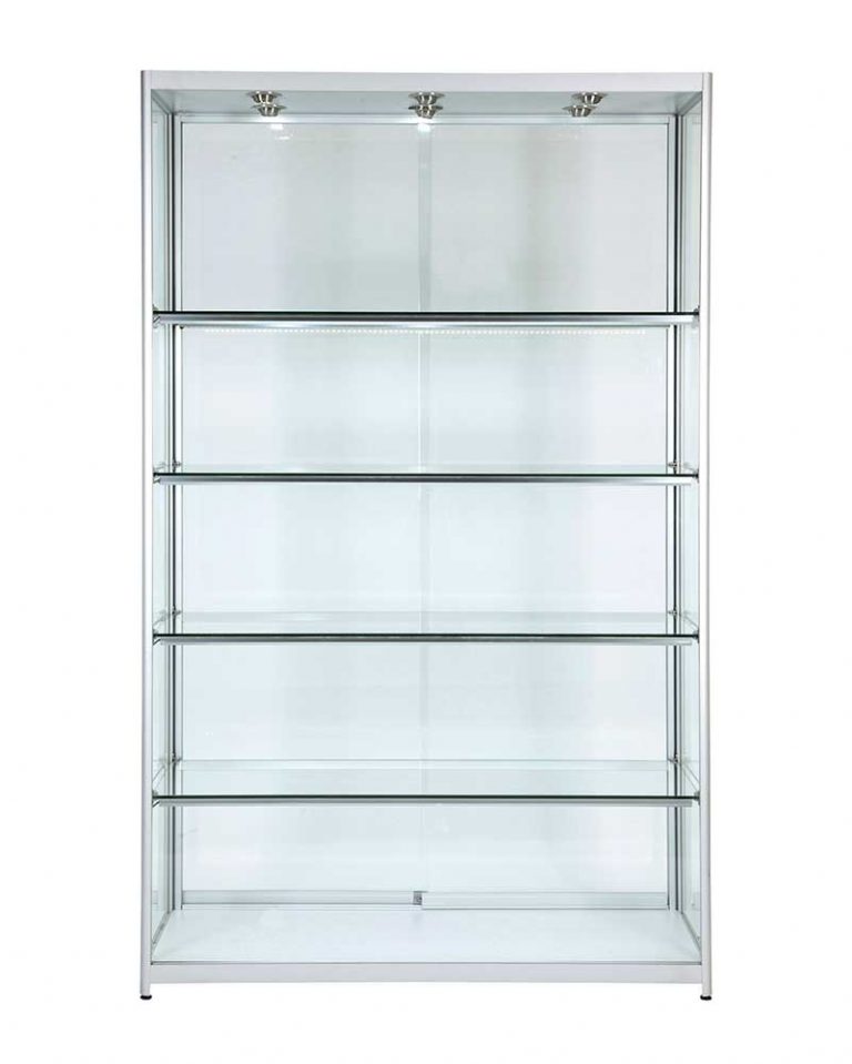Tall Display Cabinets | Frameless Display Cabinets
