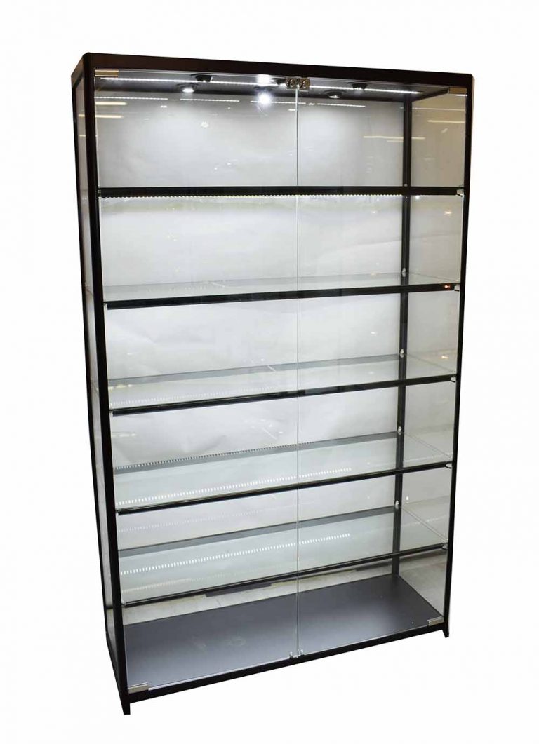 Tall Display Cabinets | Frameless Display Cabinets