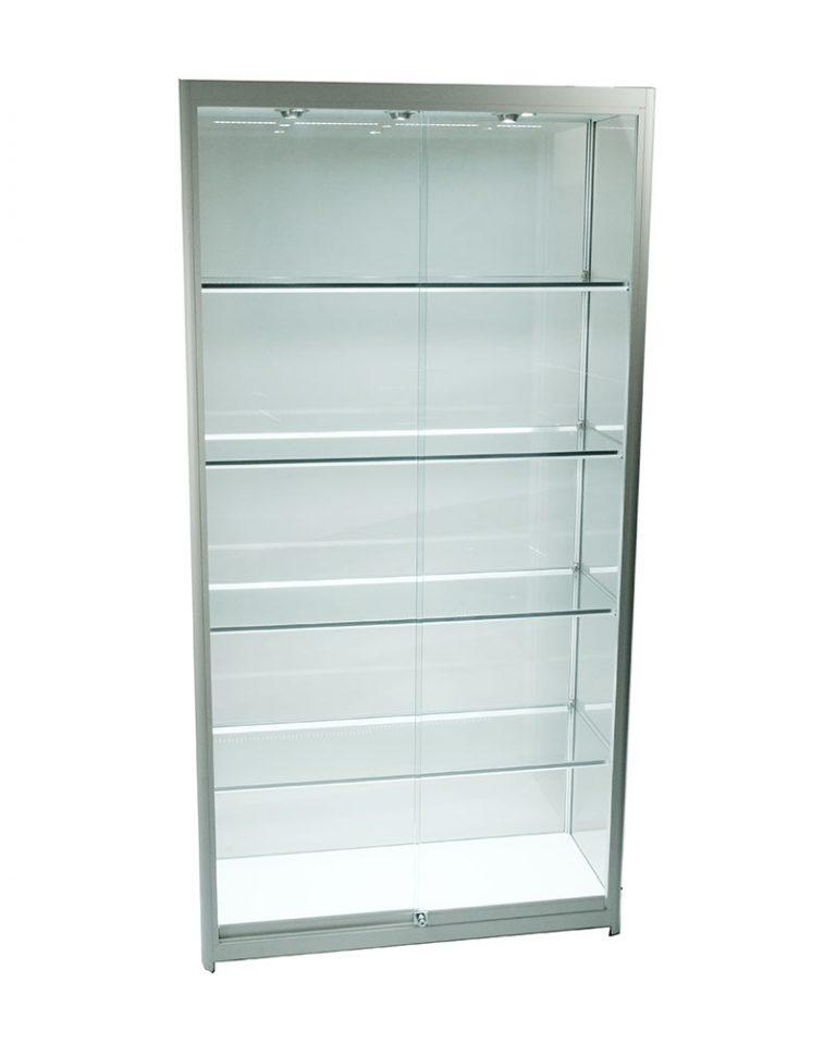 Tall Display Cabinets | Frameless Display Cabinets