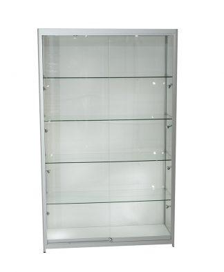 Aluminium Glass Display Cabinet 1200X400X1980mm GL4Db Code 99951 ...