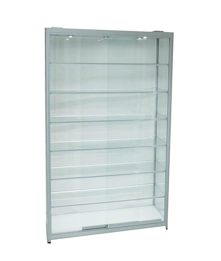 Tall Display Cabinets | Frameless Display Cabinets