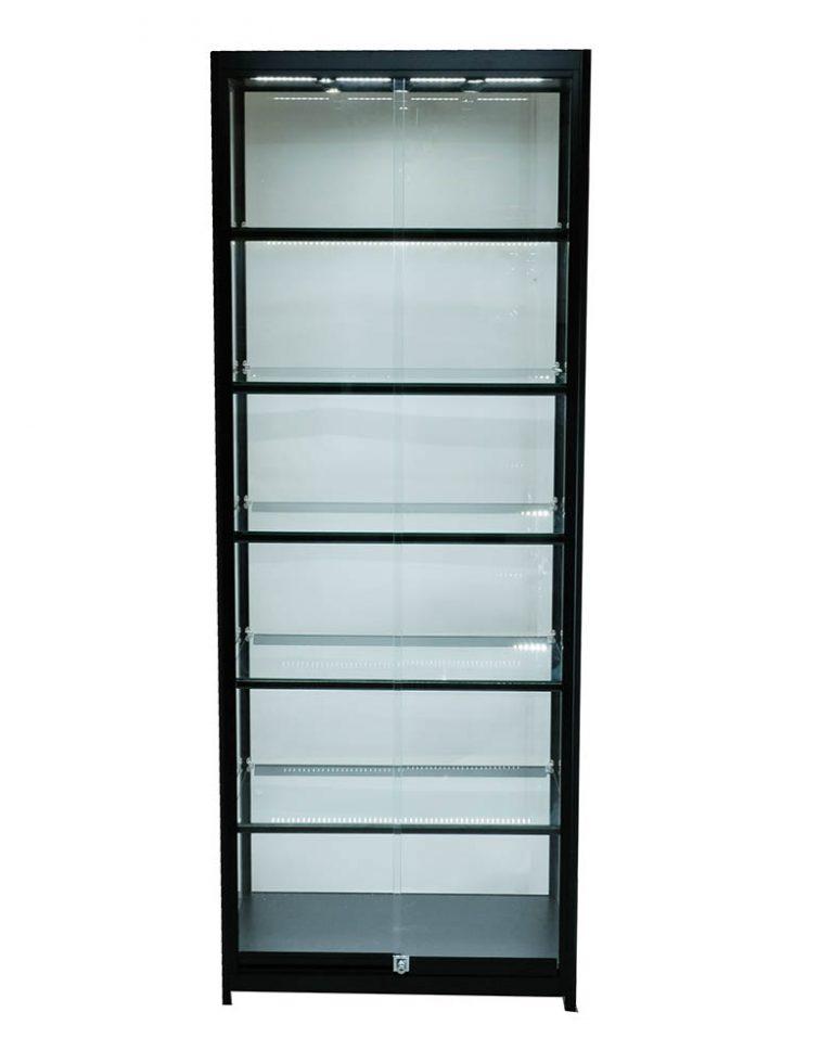 Tall Display Cabinets | Frameless Display Cabinets