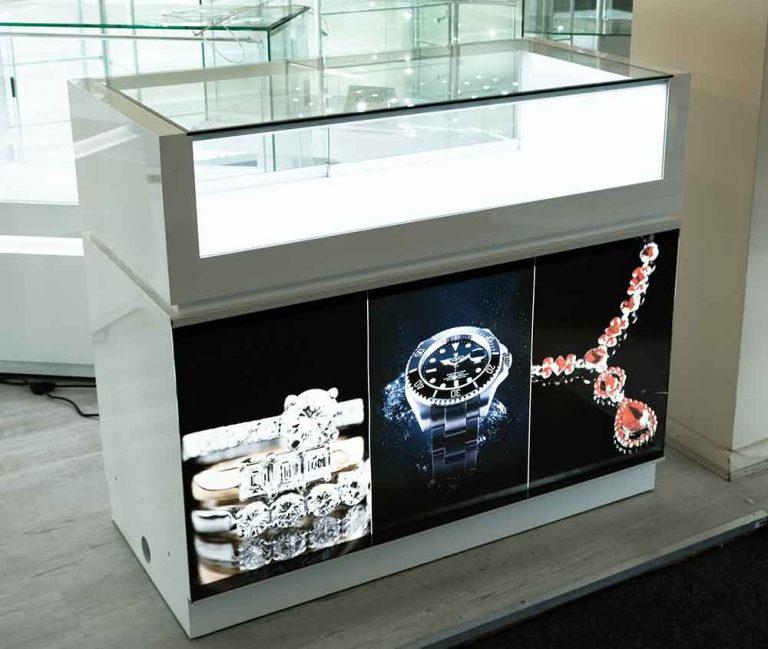 Corner Cabinets | Display Counters | Glass Counters